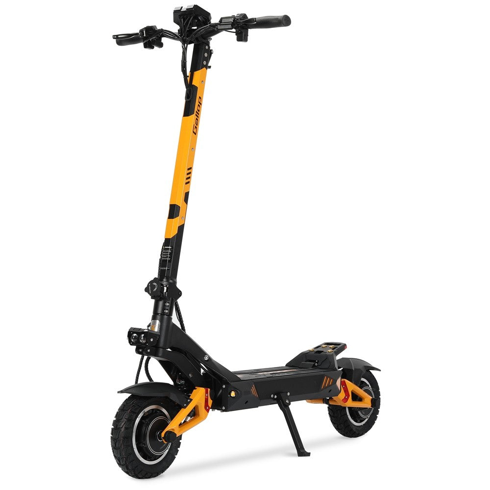 Ausom Gallop Electric Scooter 10'' Tires Dual 1200W Motors 52V 23.2Ah ...