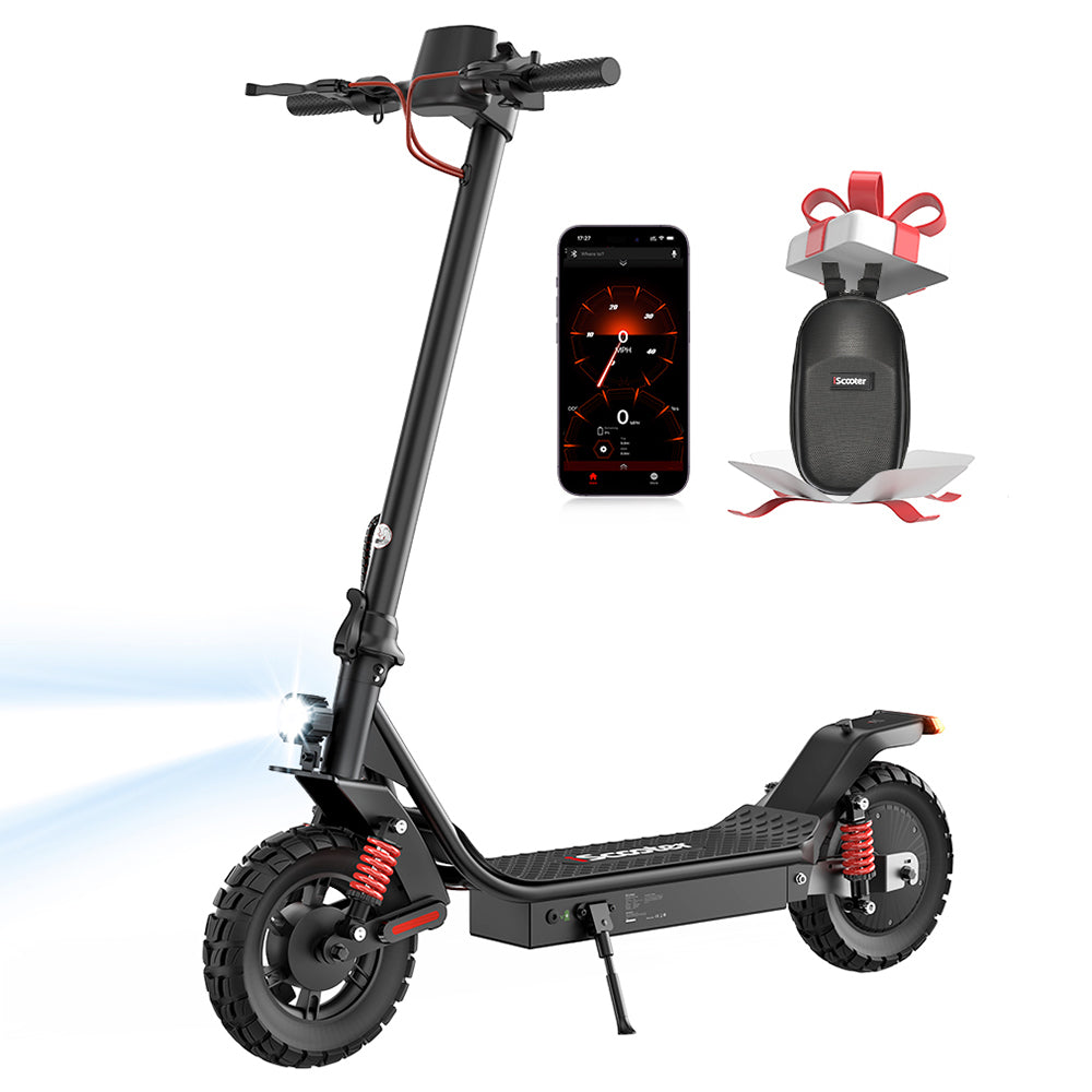iScooter i10 Pro Electric Scooter 10" Tires 800W Motor 48V 15Ah Battery ...