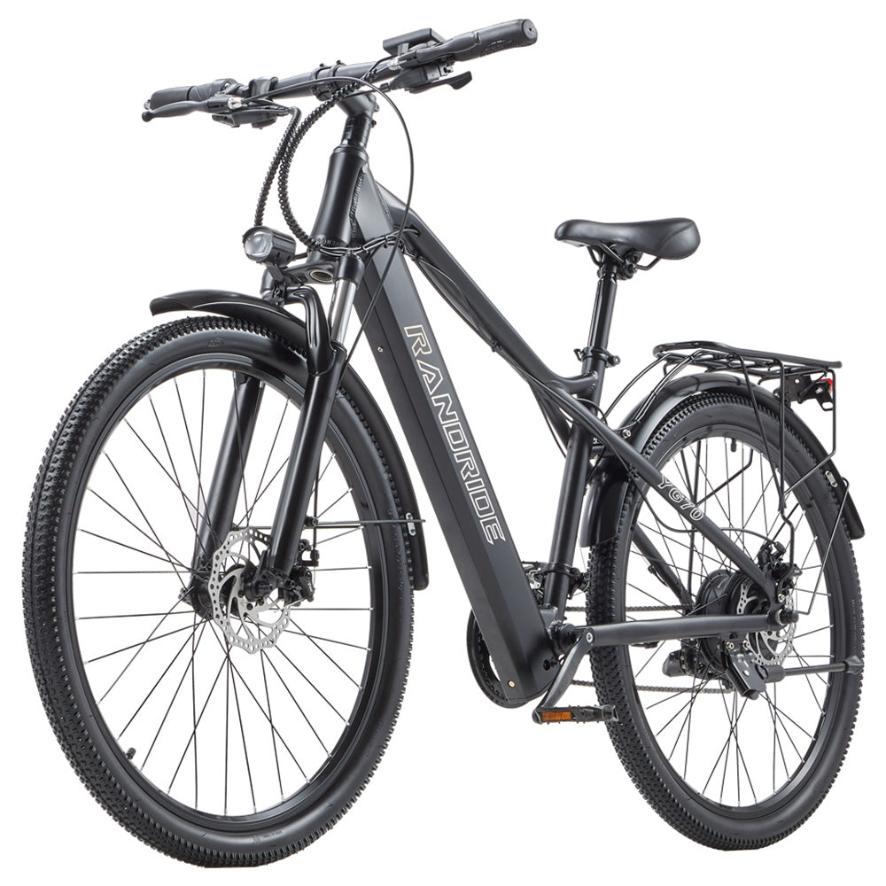 RANDRIDE YG70 Electric Bike 27.5" Tires 1000W Motor 48V 14Ah Battery ...